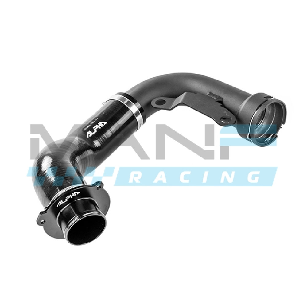 ALPHA COMPETITION K03 TURBO MUFFLER DELETE COM TUBAGEM VW GOLF 5 GTI ...